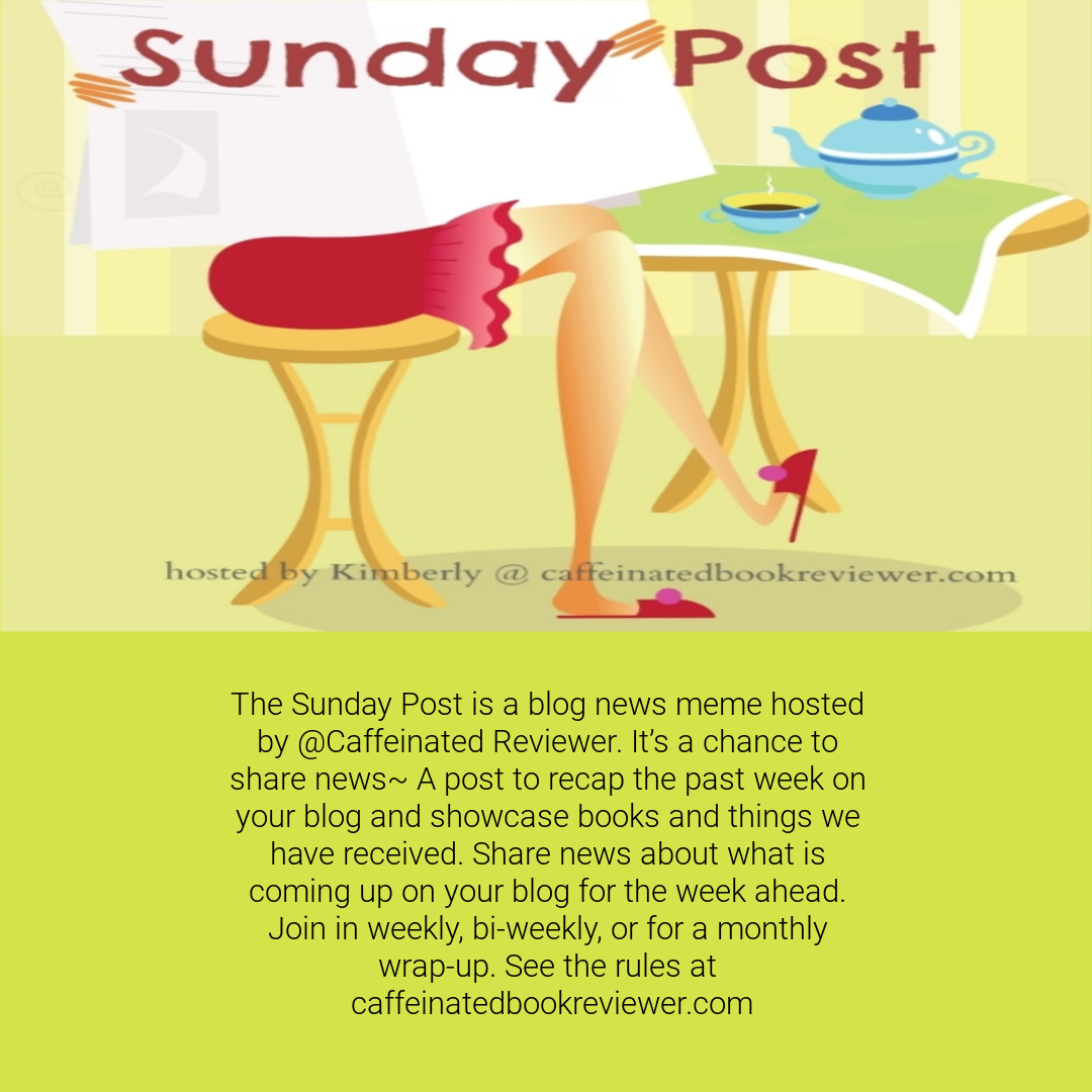 Sunday Post: Here Comes The Rain Again – Bonnie Reads and Writes