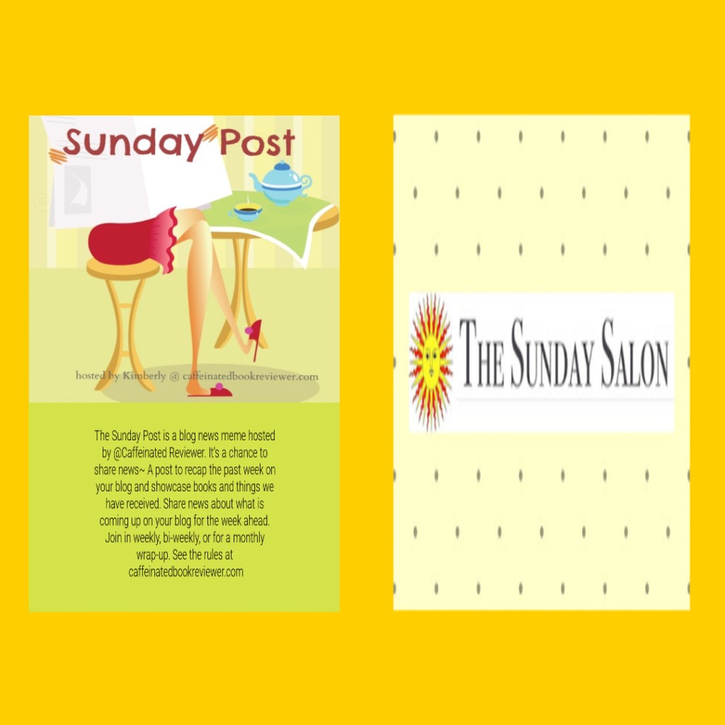 Sunday Post and Sunday Salon: Hello Fall! - Bonnie Reads and Writes